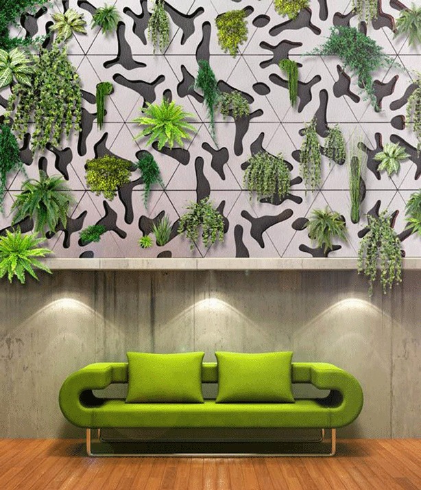 Green your wall with modular tiles | FairPlanet